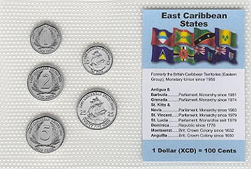 East Caribbean States Coin Sets
