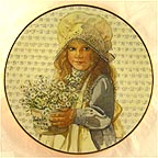 Daisies From Mary Beth - artist signed collector plate by Jan Hagara