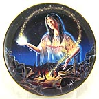 Maiden of the Mystical Fire collector plate by David Penfound