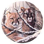Eyes Of Gold collector plate by Daniel Renn Pierce